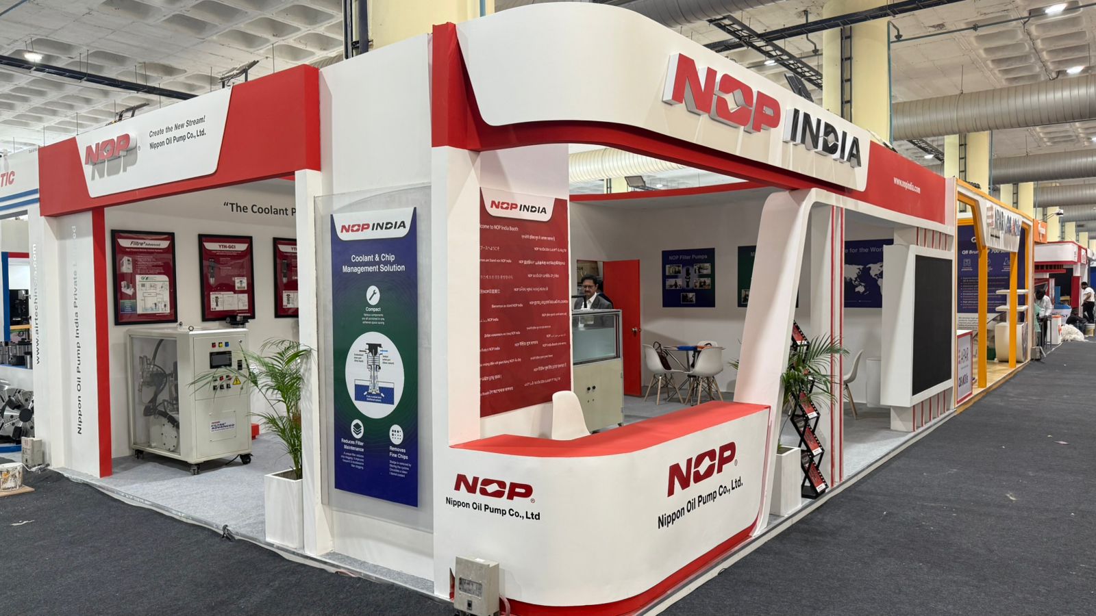 ・NOP India booth